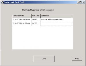 Test Track Program – The Derby Magic Company
